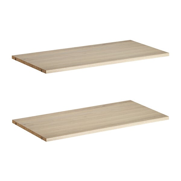 Tablette pour dressing Rubyx - Chêne - Lot de 2 - L72xP38cm | Bricomarché