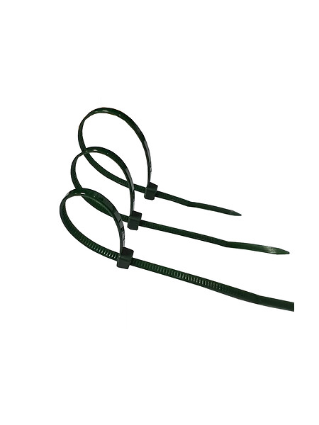 Colliers de fixation pour canisses coloris vert IDEAL GARD | Bricomarché