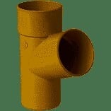 Culotte pvc mff gris 67°30 pour gouttiere diametre 80 mm nicoll | Brico ...