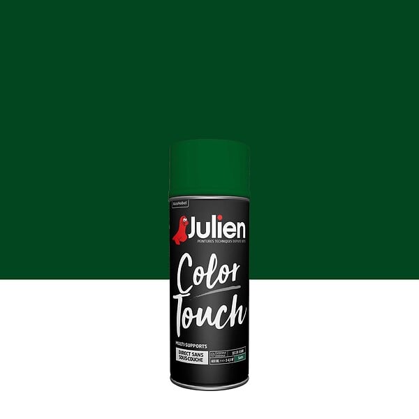 Peinture aerosol Color Touch - Vert Basque RAL 6005 - Satin - 400ml ...