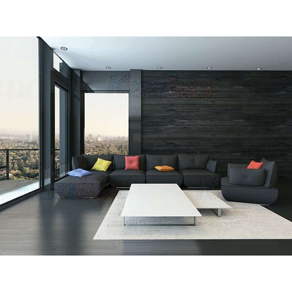 Support de spot encastrable perçage 70-75mm rond Noir anodisé | Bricomarché