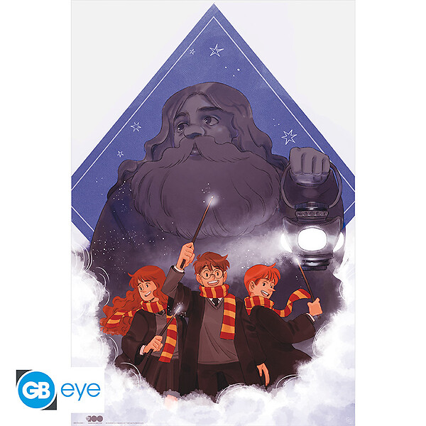 Hp poster maxi hagrid GB EYE | Bricomarché