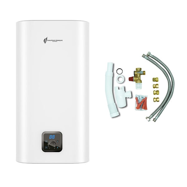 Chauffe Eau Electrique Plat Mural Multipositions Kimoro Sannover 50 ...