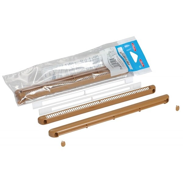 ENTREE AIR UNIV 250X12 BOIS CLA NICOLL | Bricomarché