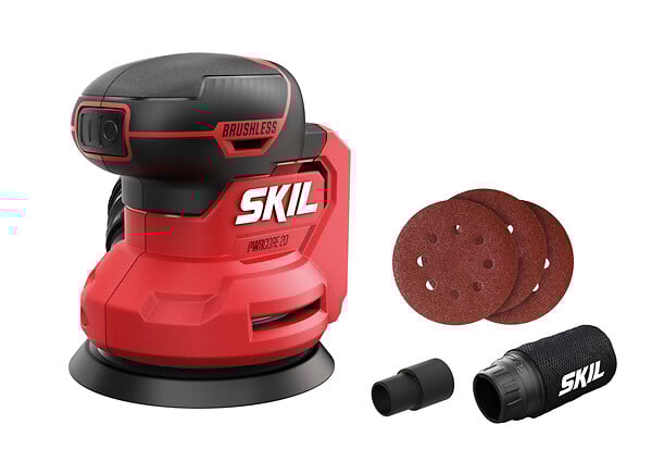 Ponceuse excentrique 20V Brushless - SR1E3746CA - SKIL | Bricomarché