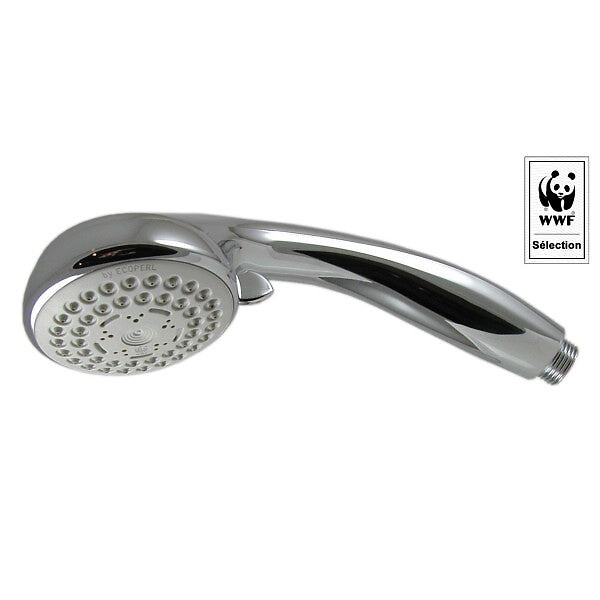 Douchette NAXOS chromée 3 jets serie WWF ECOPERL | Bricorama