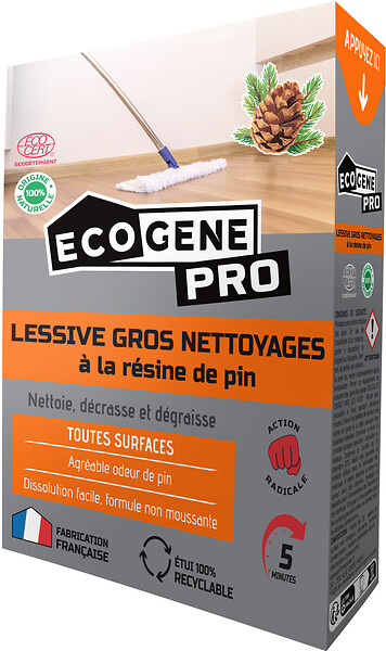 Lessive gros nettoyage pin ecocert ecogene pro 1kg | Bricomarché