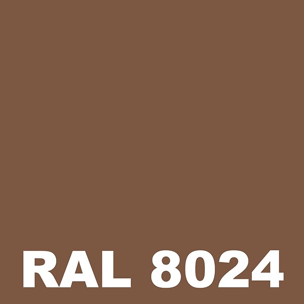 Laque Polyurethane Mat - Brun beige - RAL 8024 - Pot 15L | Bricomarché