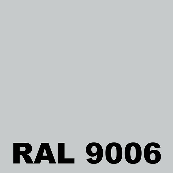 Laque Polyurethane Mat - Aluminium blanc - RAL 9006 - Pot 5L | Bricorama