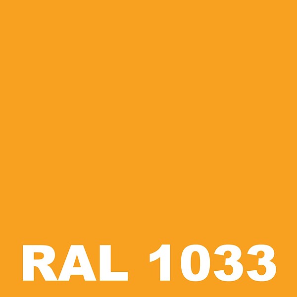 Laque Polyurethane - Jaune dahlia - RAL 1033 - Pot 15L | Bricomarché