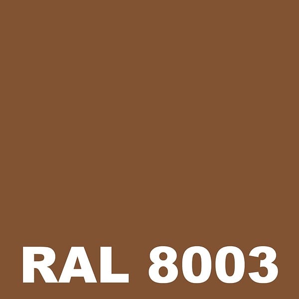 Laque Polyurethane Mat - Brun argile - RAL 8003 - Pot 5L | Bricorama