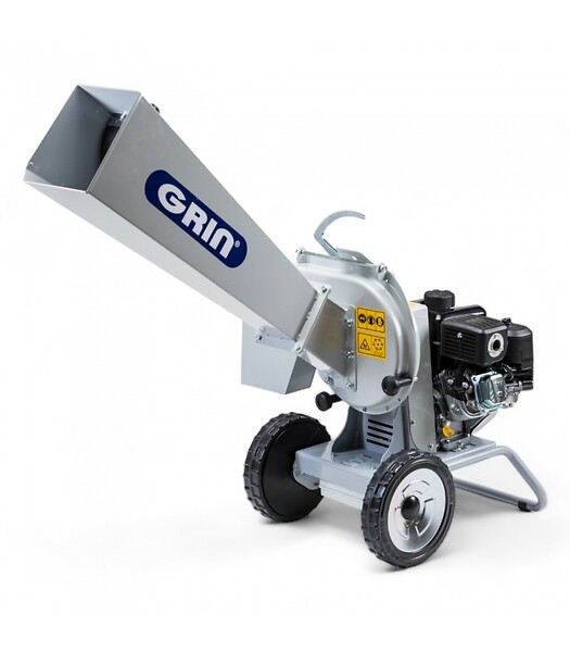 Broyeur de végétaux thermique GRIN, 50mm, Briggs Stratton 208cc, démarrage électrique - BIOCH50 ...