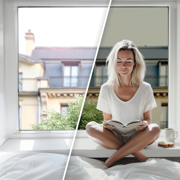 Film anti chaleur pour simple vitrage meilleure performance - doré ...