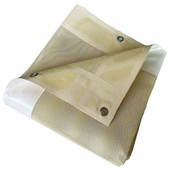 Bache Carport Micro-Perforée 2,5x3 m Ivoire - Garantie 5 ans - MP460CP ...