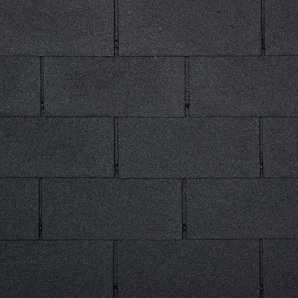 Bardeaux bitumineux TRIO, couleur noir - bitume toiture 3 m2 - Timbela ...