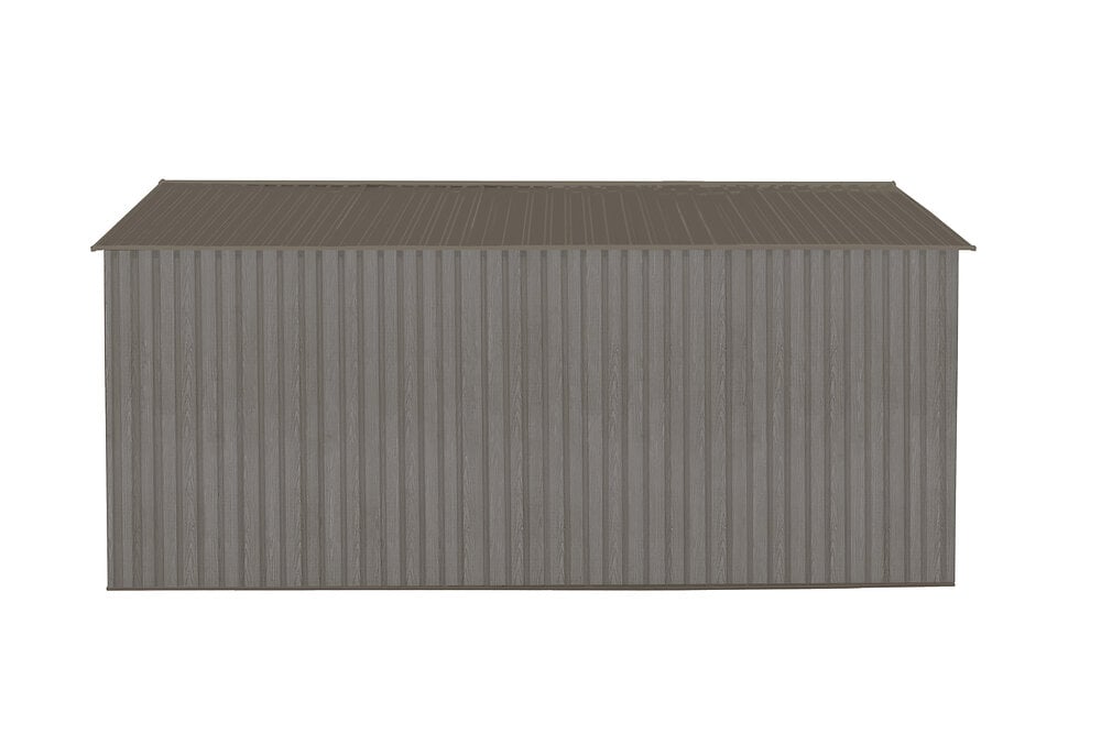 Abri de jardin métal - Bois vieilli - 1014 - 13,51m2 | Bricorama