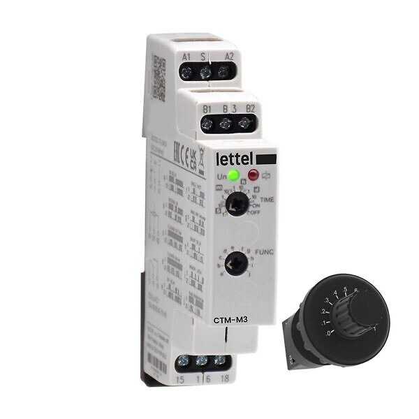 LETTEL - Minuterie éléctronique-réglage par potentiometre ext. 10 ...