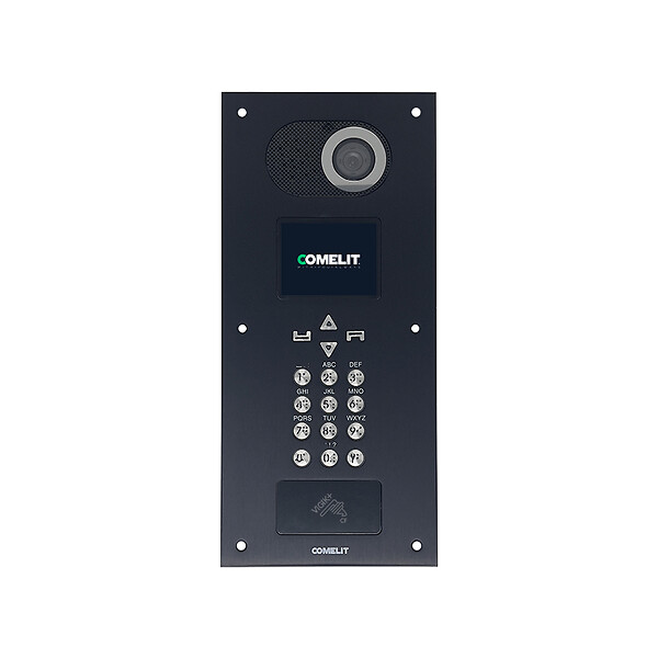 COMELIT - Platine PIC SWITCH PLUS Alu noir vidéo couleur murale PIC6 ...