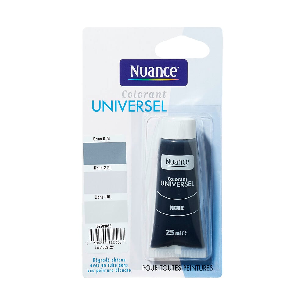 Colorant universel - Noir - 25ml | Bricorama