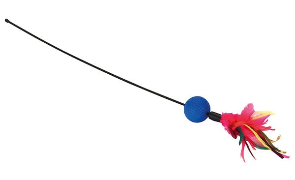 Canne avec plumeau balle crépitante, 51cm KERBL | Bricomarché