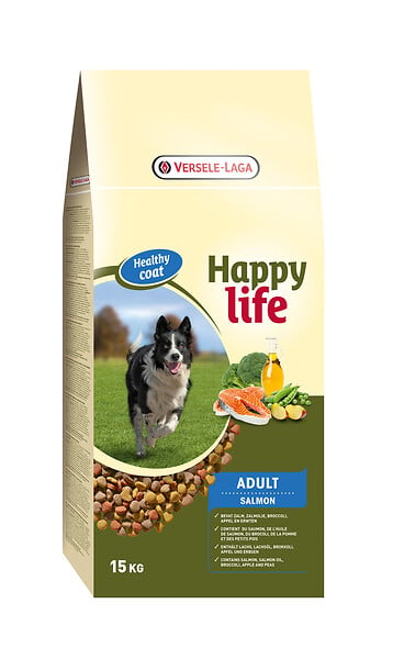 Happy life Adult au Saumon 15kg | Bricomarché