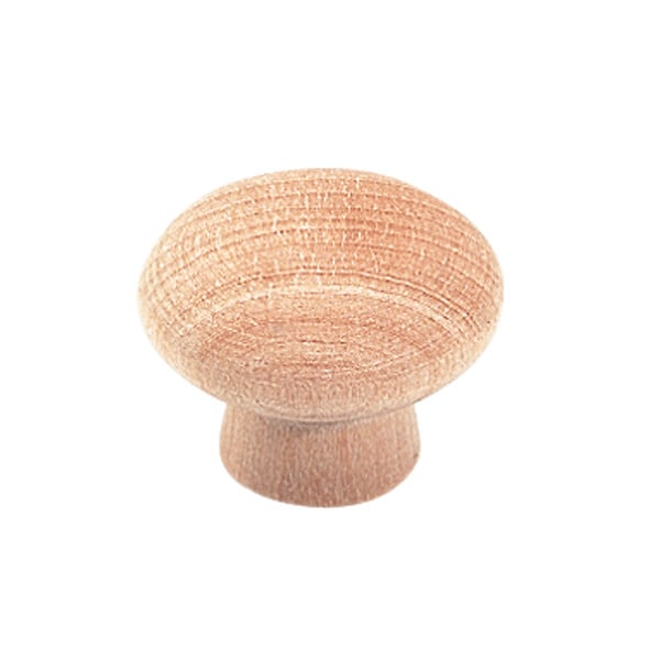 Bouton simple - Bois brut - Lot de 6 - 35mm MODE DE VIE | Bricomarché