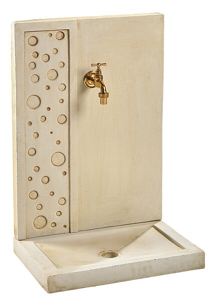 Fontaine Bubble - Ton pierre -70x33x47cm W.HAIRIE | Bricomarché