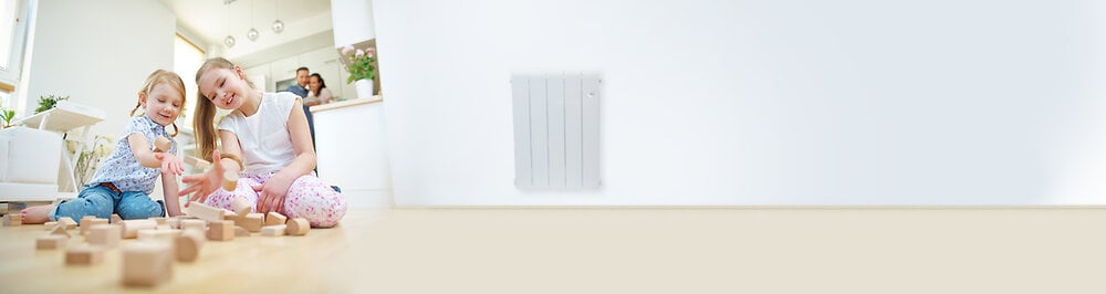 Radiateur électrique à inertie Eco-Turbo - Céramique - 2000W | Bricomarché