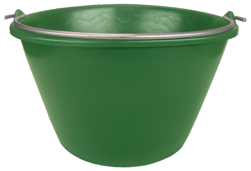 seau à vendange 15 l vert avec anse renforcée diam. 38xH22 cm | Bricorama