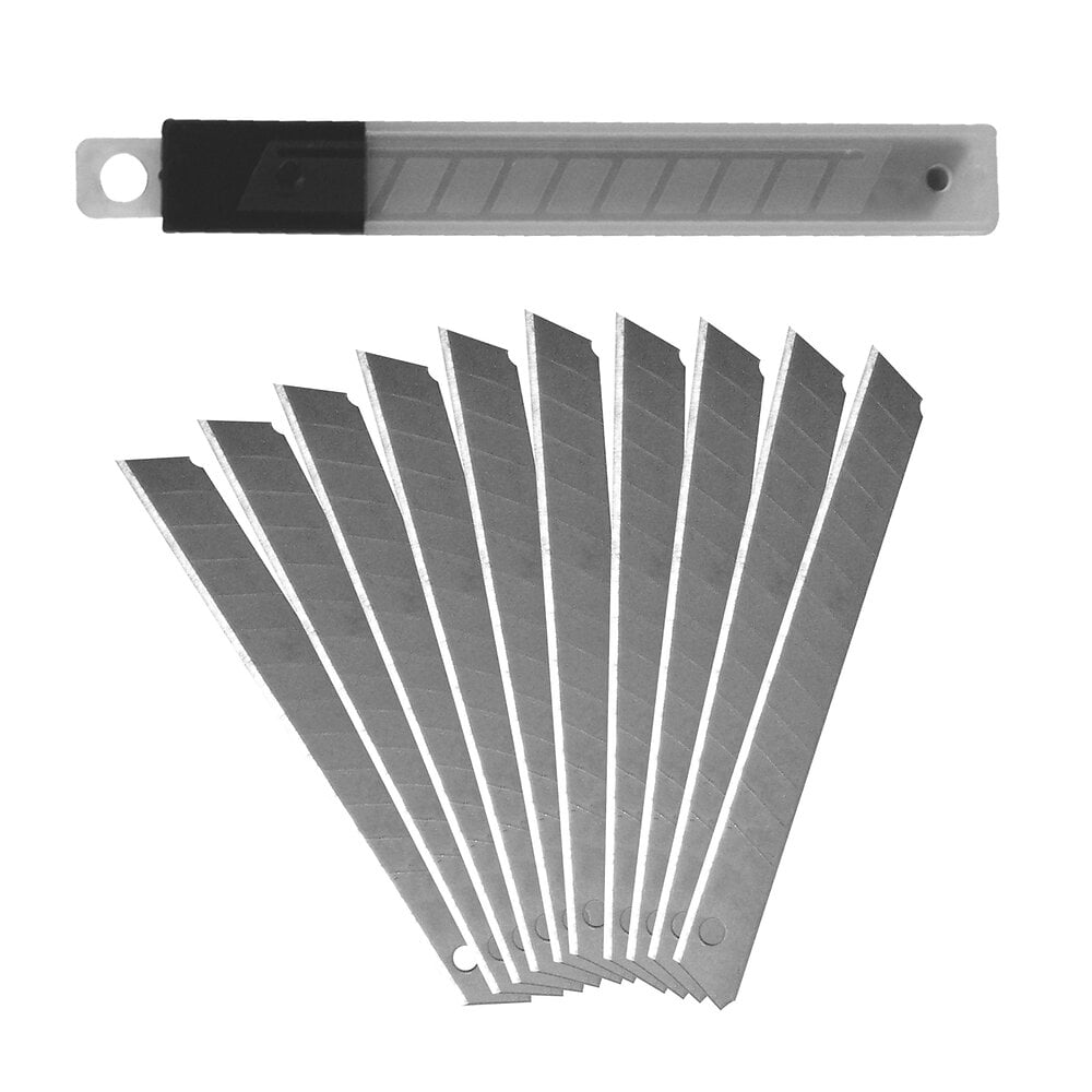 Lot 10 lames de Cutter 9mm 1er Prix | Bricorama
