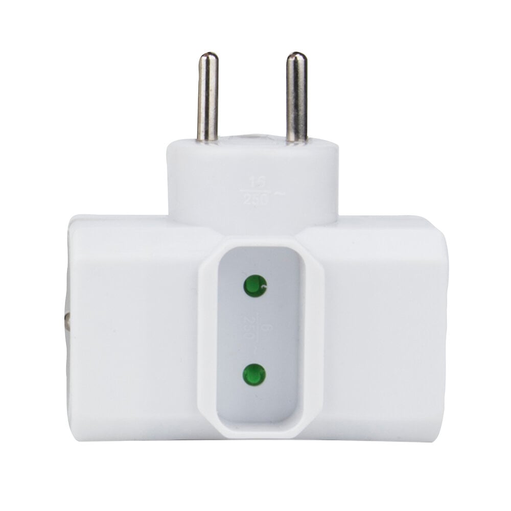 Triplite 2X16A + 1X6A BLANC | Bricorama