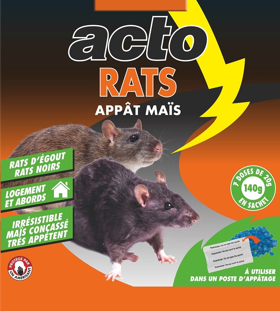 Appât maïs rats | Bricomarché