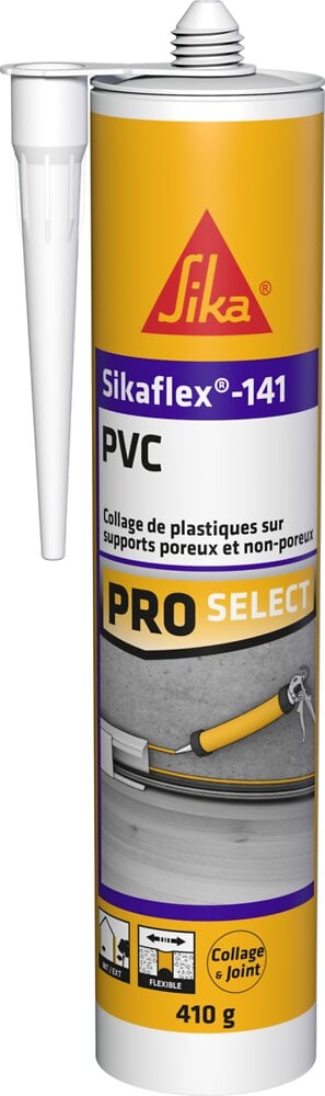Sikaflex-141 pvc blanc 410g | Bricorama