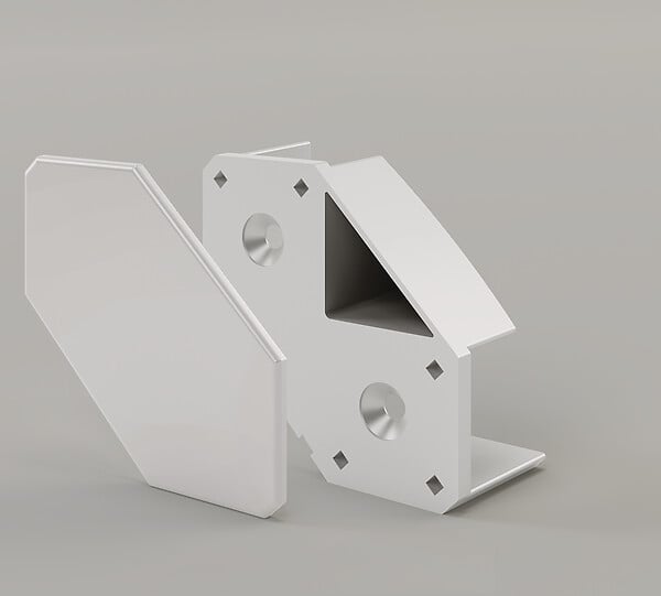 Cubix blanc 18mm x20 SPTD | Bricomarché