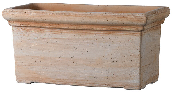 Muret terre cuite Siena Toscana 55cm, terre rosée DEROMA | Bricomarché