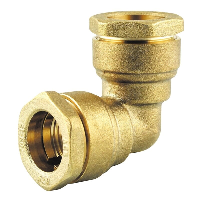 Coude laiton 90° D.20 | Bricorama