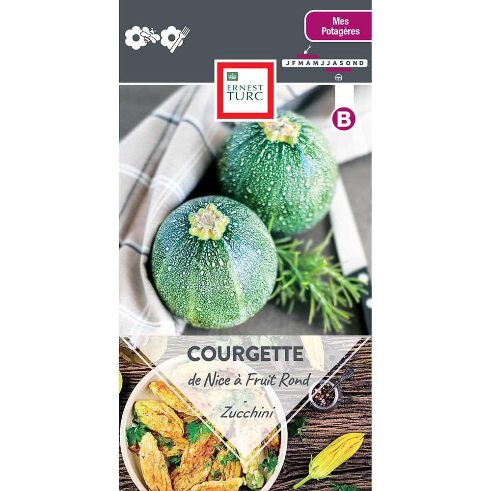 COURGETTE DE NICE A FRUIT ROND | Bricomarché