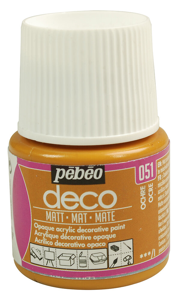 DECO MAT 45ML OCRE | Bricorama