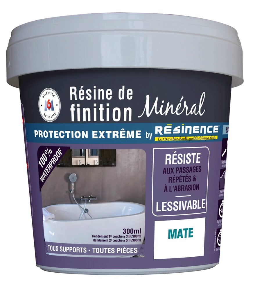 Résine de Finition Protection Extrême Mat 300ml | Bricorama