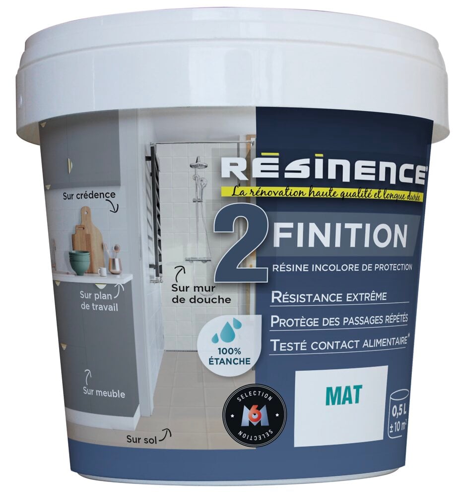 Résine de Finition Mat 500ml | Bricorama
