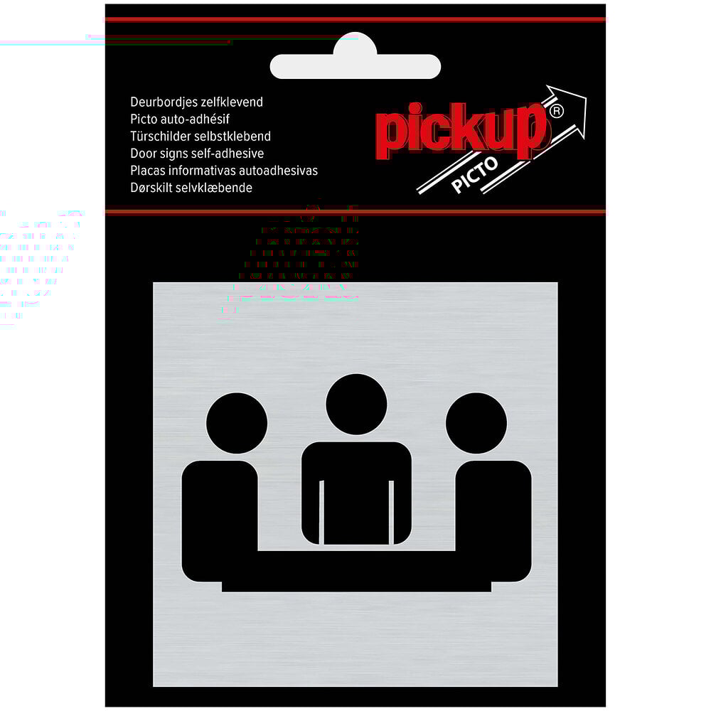 Route Alu picto 8x8cm Salle de reunion | Bricomarché