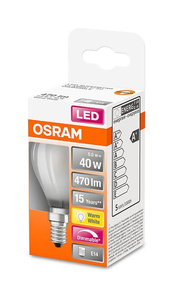 LED Retrofit CLASSIC P DIM 40 - 5W | Bricorama