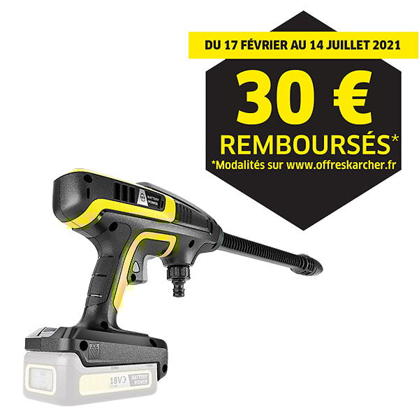 Pistolet de nettoyage sans-fil KHB 6 sans batterie amovible | Bricorama