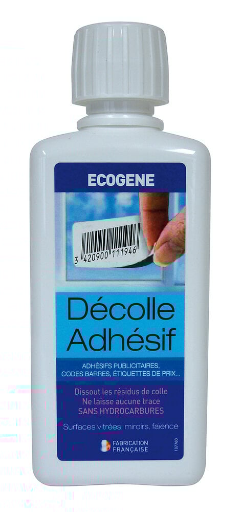 Decolle adhesifs sans hydrocarbure ecogene 250ml | Bricomarché