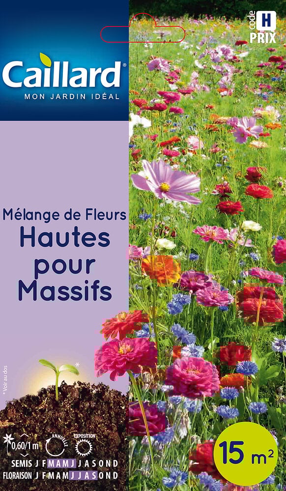 Melange de fleurs hautes pour massifs | Bricomarché