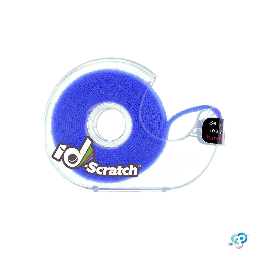 Bande scratch auto-agrippante ID-SCRATCH bleu 2 cm x 2 m | Bricorama