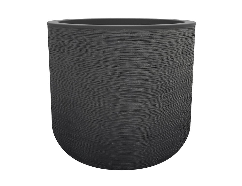 Pot rond Graphit Up - Gris anthracite - 32,5L | Bricomarché