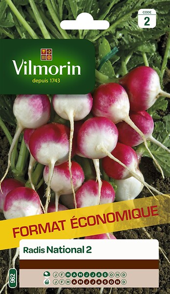 Radis national 2 format eco VILMORIN | Bricorama