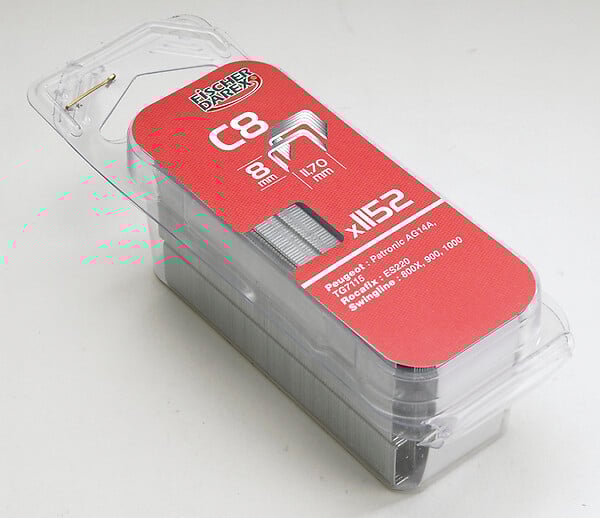 Agrafes type C 10mm x1152 FISCHER DAREX | Bricorama