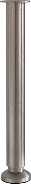Pied de meuble inox D.5.8cm réglable 30 à 31.5cm BAR PLUS | Bricomarché